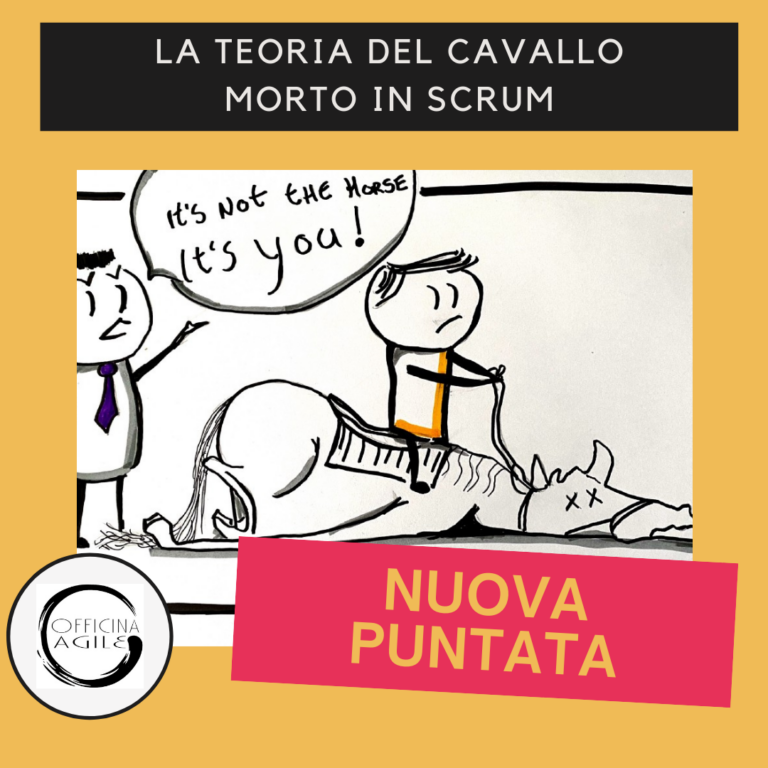 Puntata 110: La teoria del cavallo morto in SCRUM – Officina Agile
